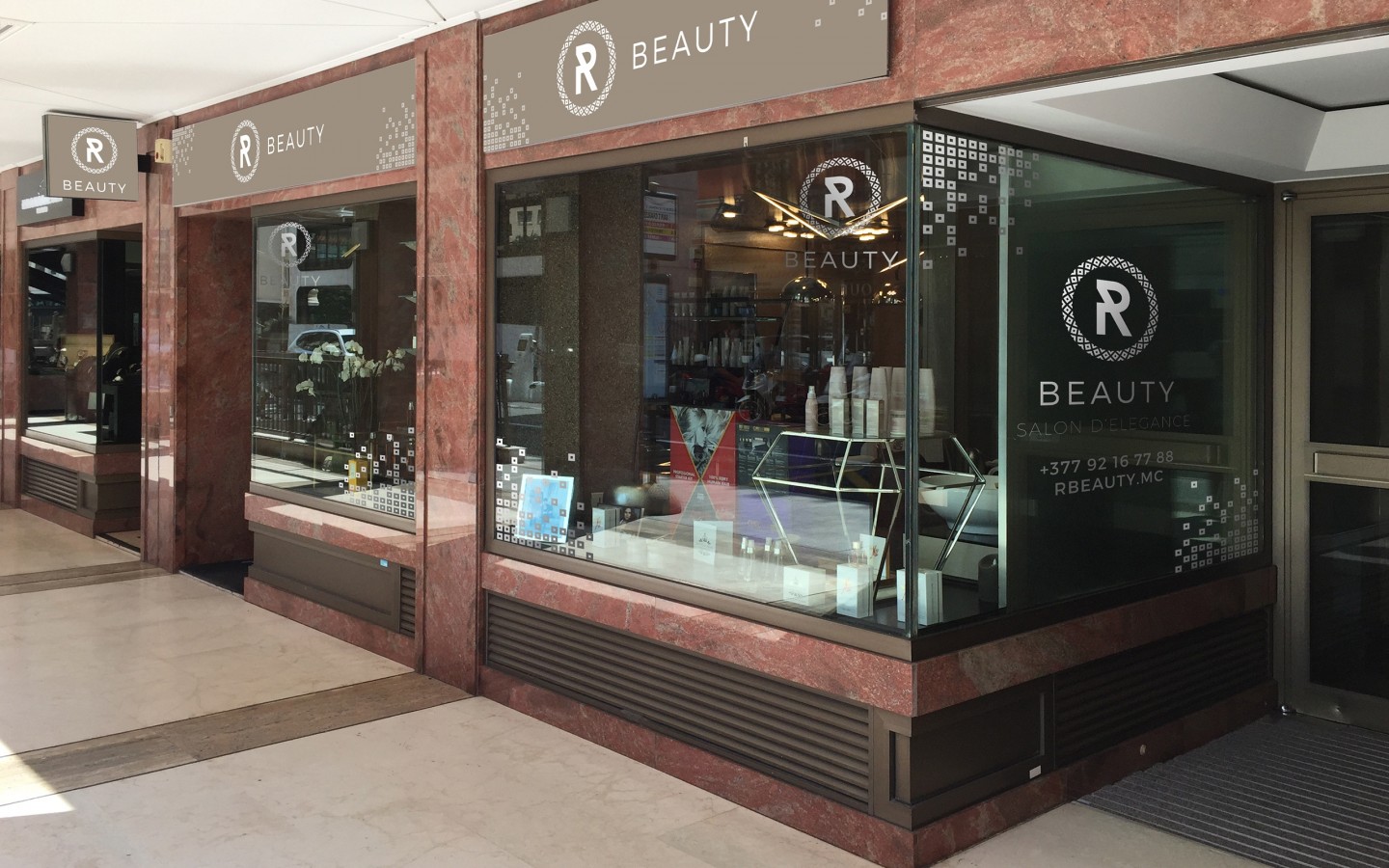 RBeauty Hair Salon Monaco | Crevisio | Branding & Photography Agency